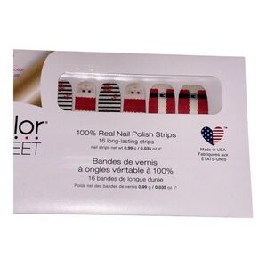 Color Street | Makeup | Color Street Secret Santa Claus Red White Black ...